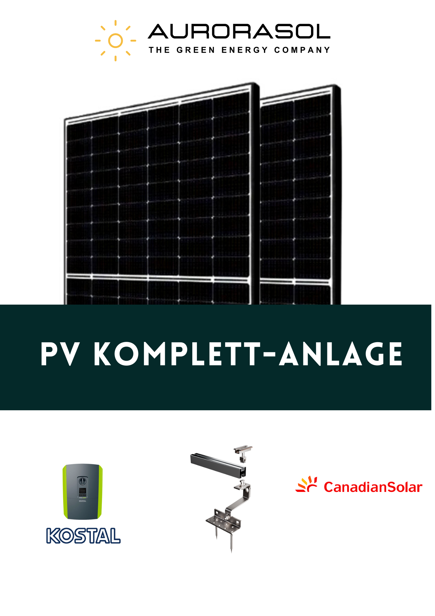 Photovoltaik Komplettanlagen – AURORASOL GmbH